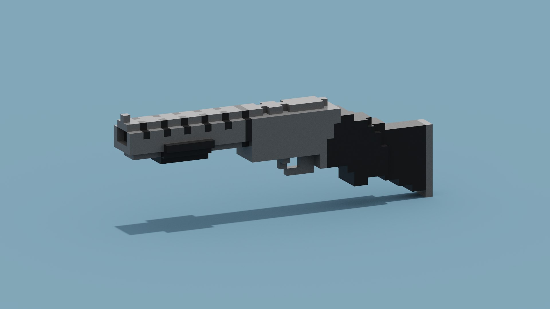 Voxel Gun 3D - TurboSquid 1945123
