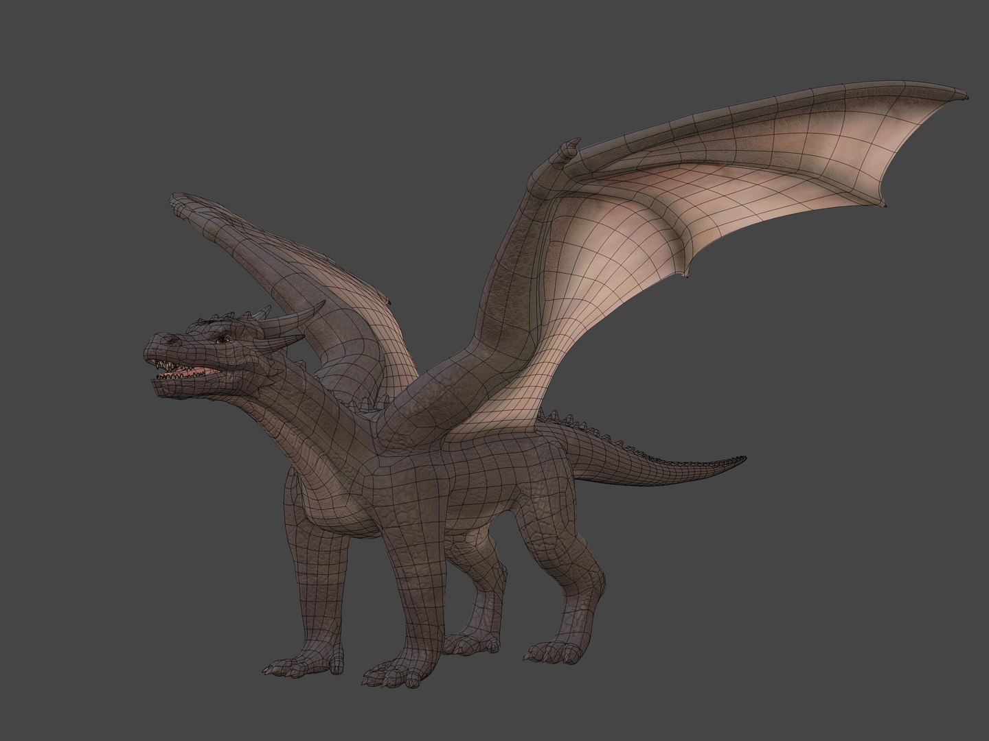 3D Model Dragon - TurboSquid 2133279