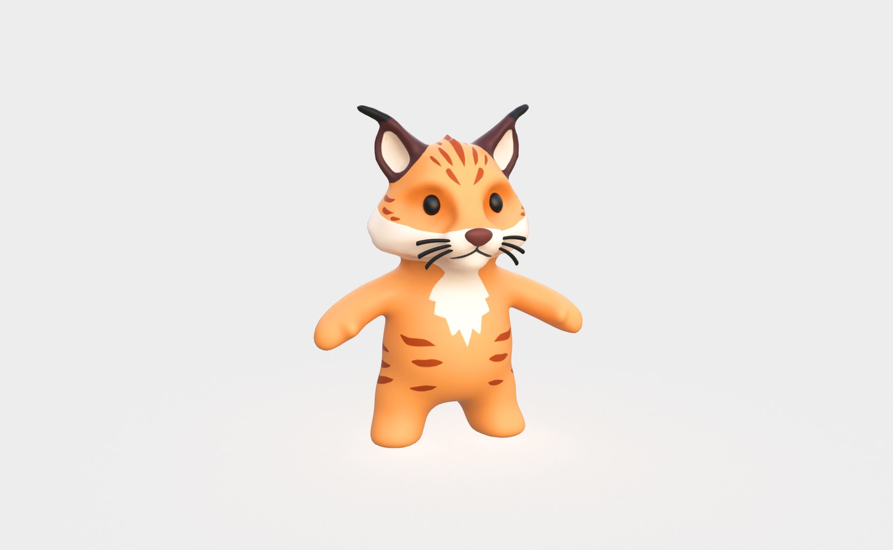 Little Animal Baby - Lynx Cute - Animated 3D Model - TurboSquid 2284057