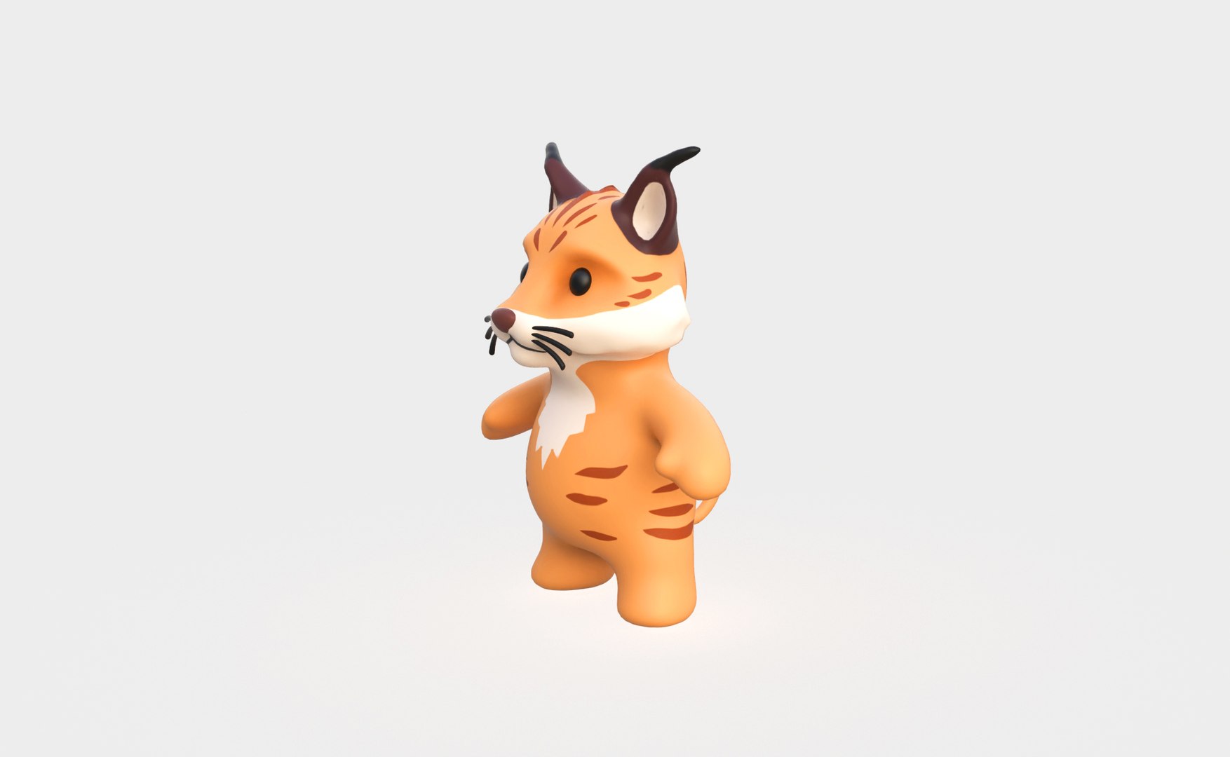 Little Animal Baby - Lynx Cute - Animated 3D Model - TurboSquid 2284057