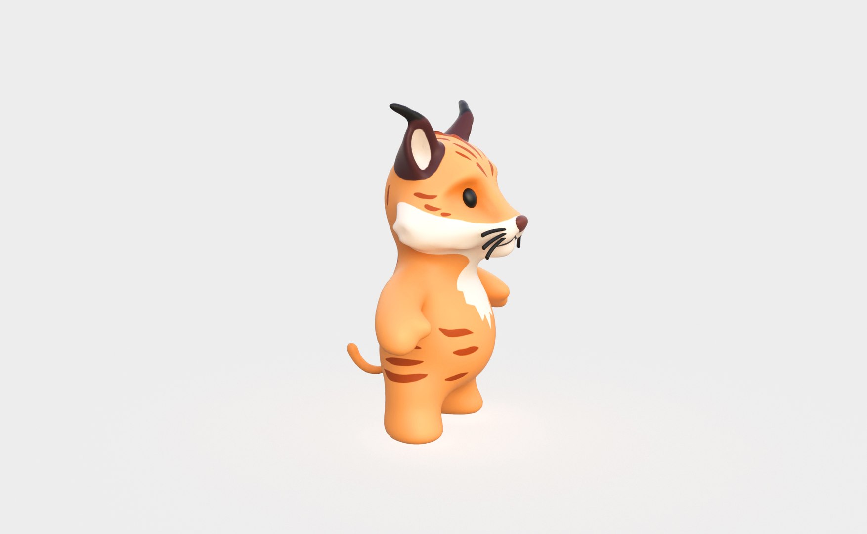 Little Animal Baby - Lynx Cute - Animated 3D Model - TurboSquid 2284057