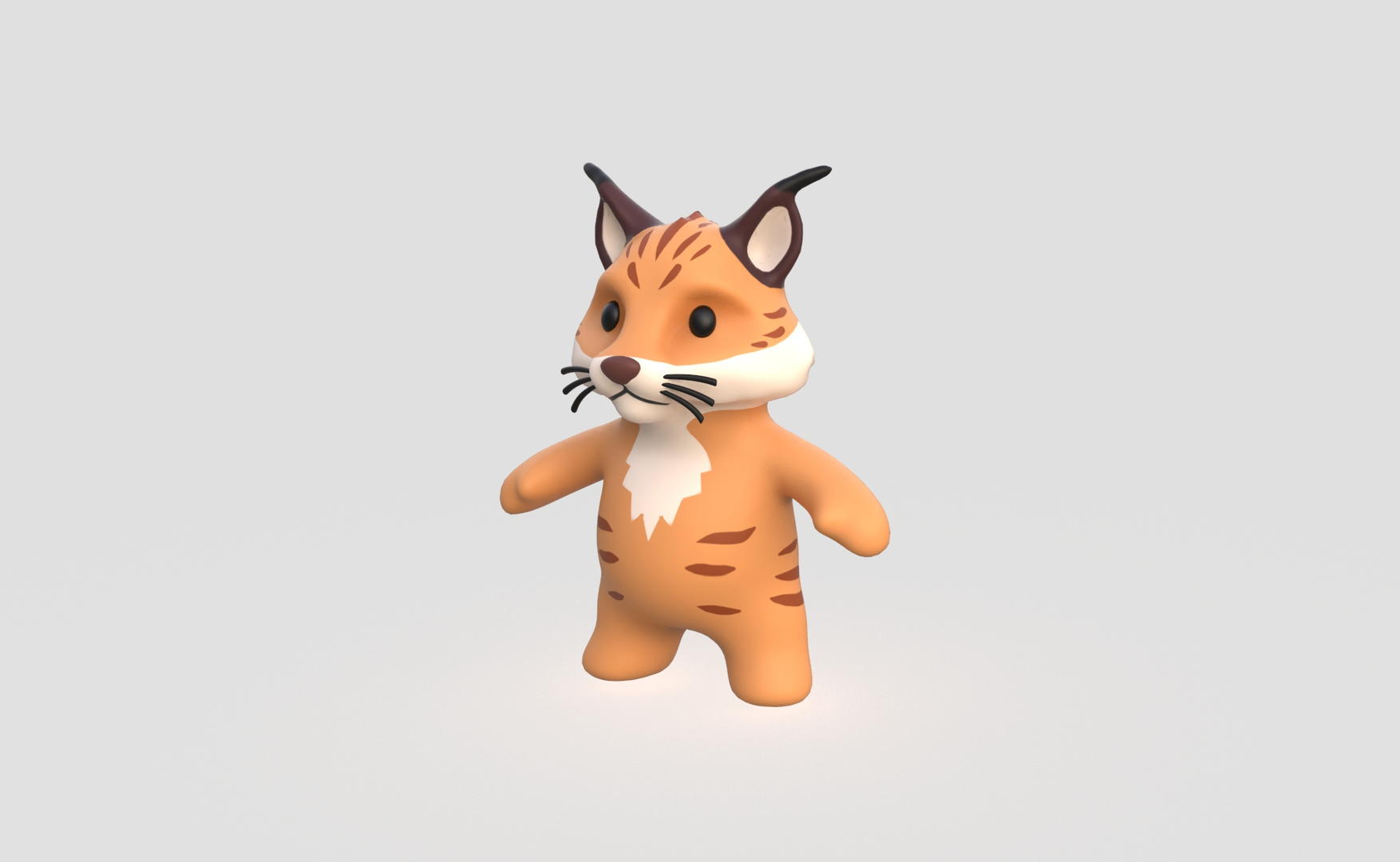 Little Animal Baby - Lynx Cute - Animated 3D Model - TurboSquid 2284057