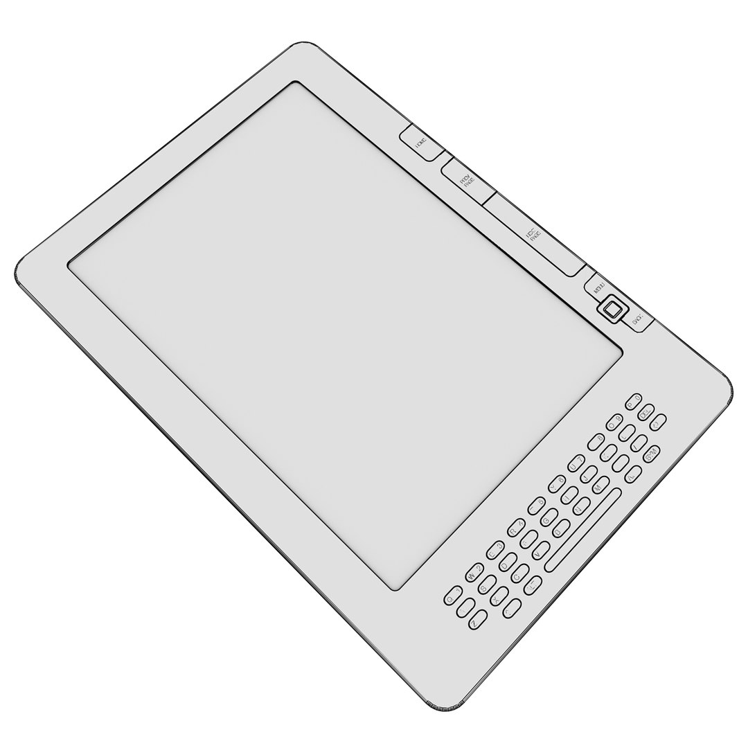 3D Amazon Kindle Dx - TurboSquid 1299453