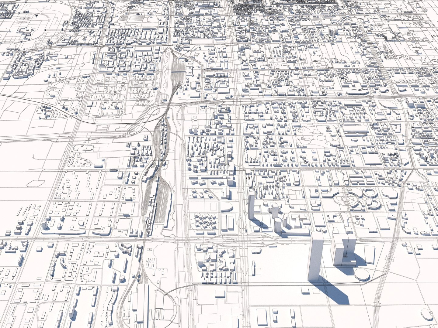 3D City Maps Model - TurboSquid 1424771