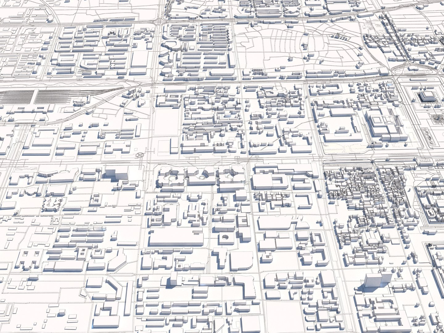 3D City Maps Model - TurboSquid 1424771