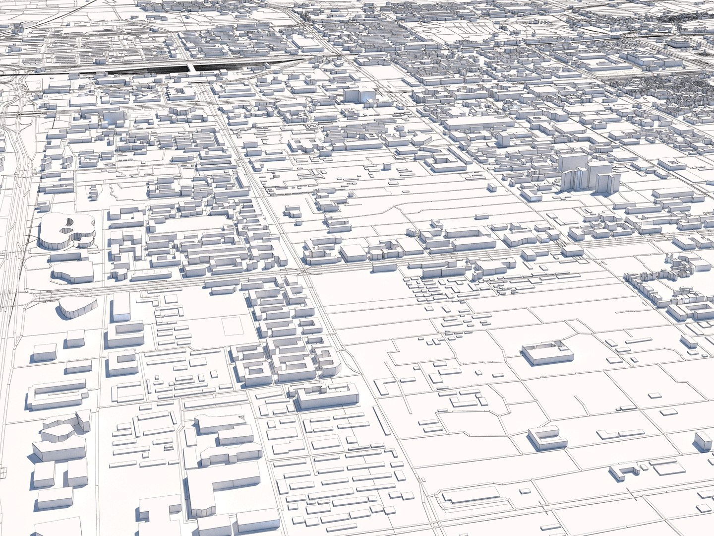 3D City Maps Model - TurboSquid 1424771