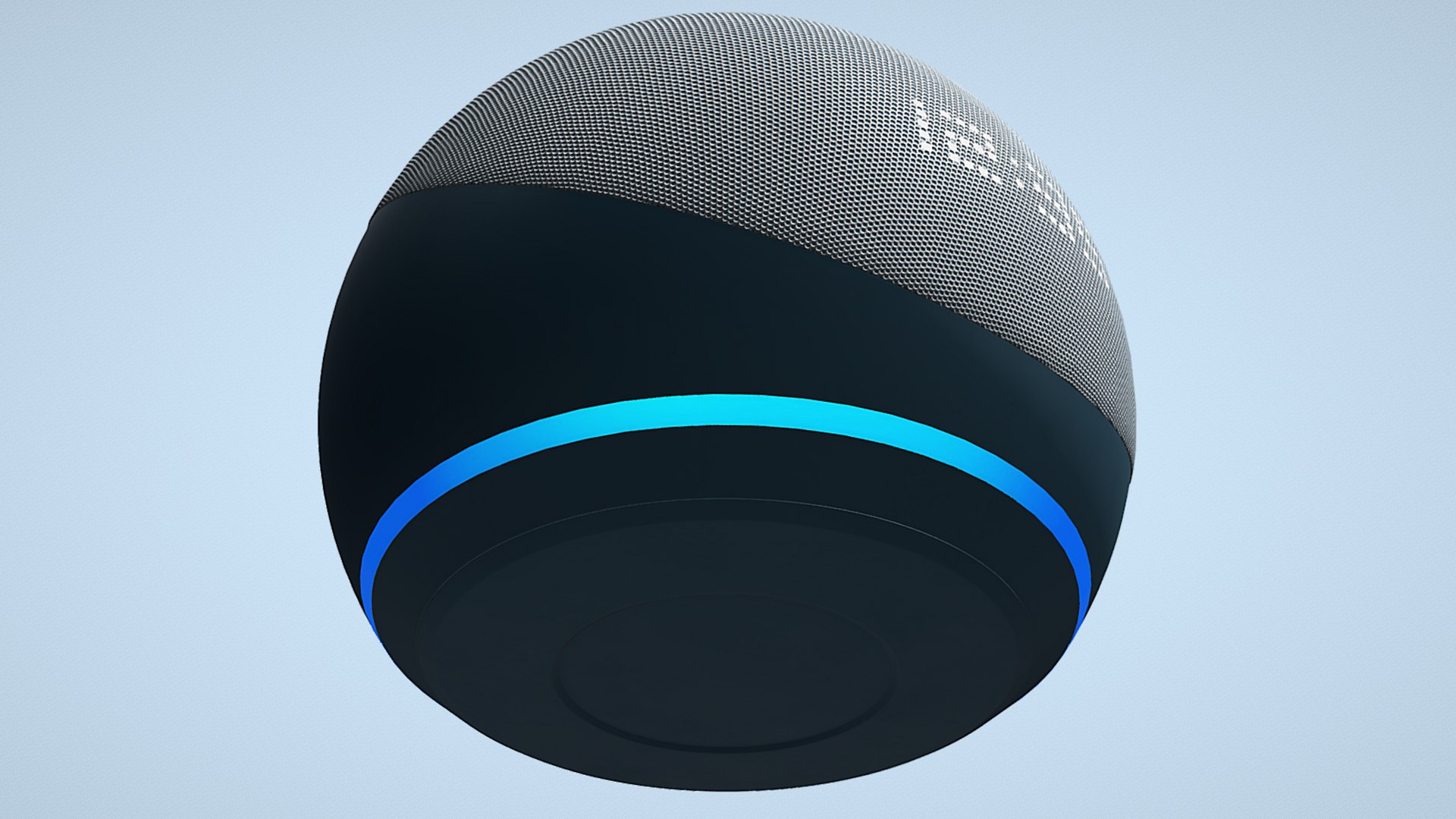 Amazon Echo Dot 5th Generation Alexa Blue 3D Model - TurboSquid 2168033