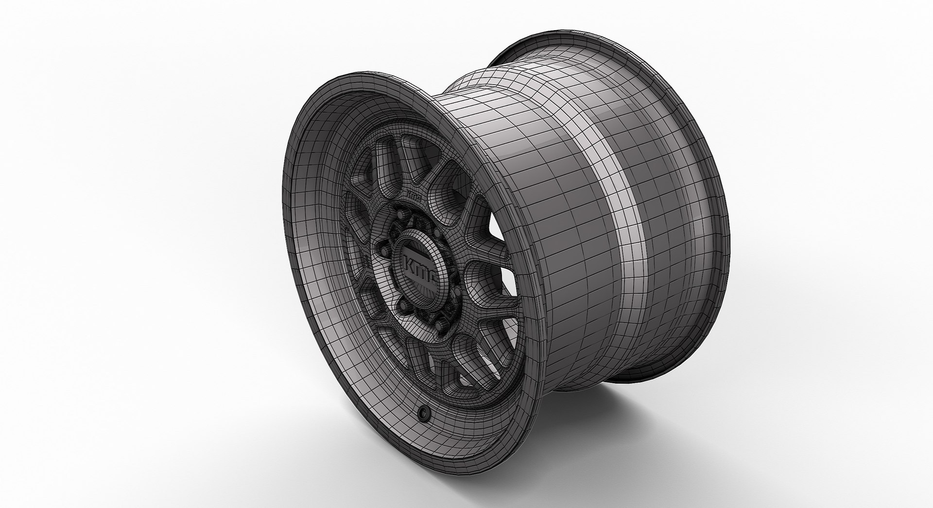 KMC Terra Off Road Rim 3D - TurboSquid 1921604