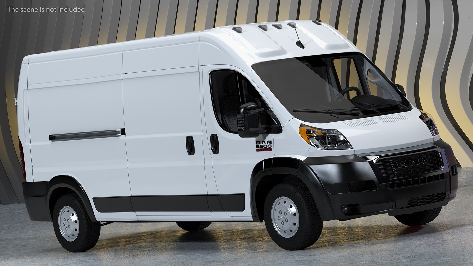 2022 RAM Promaster 159 Simple Interior 3D Model - TurboSquid 2065268