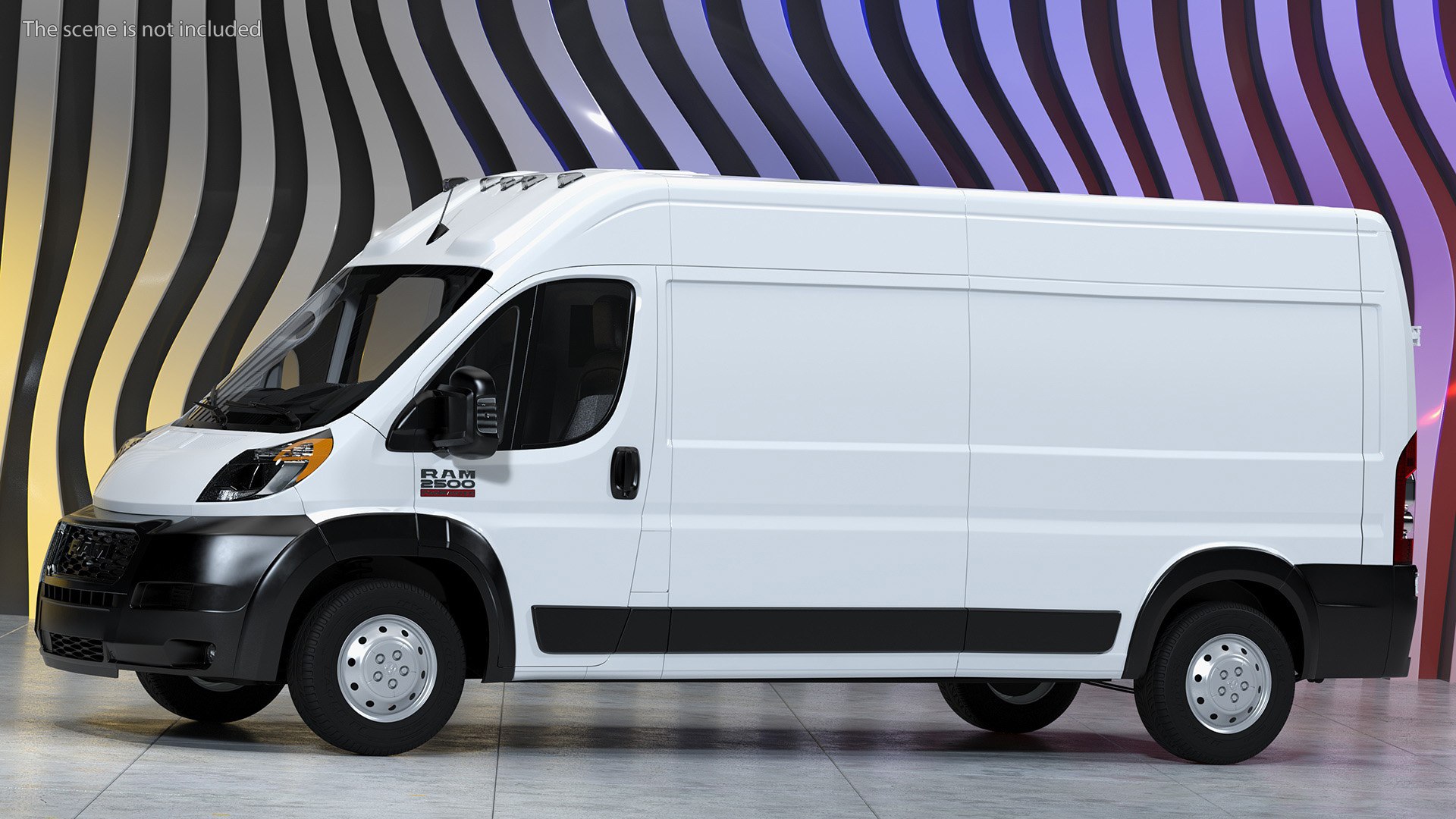 2022 RAM Promaster 159 Simple Interior 3D Model - TurboSquid 2065268