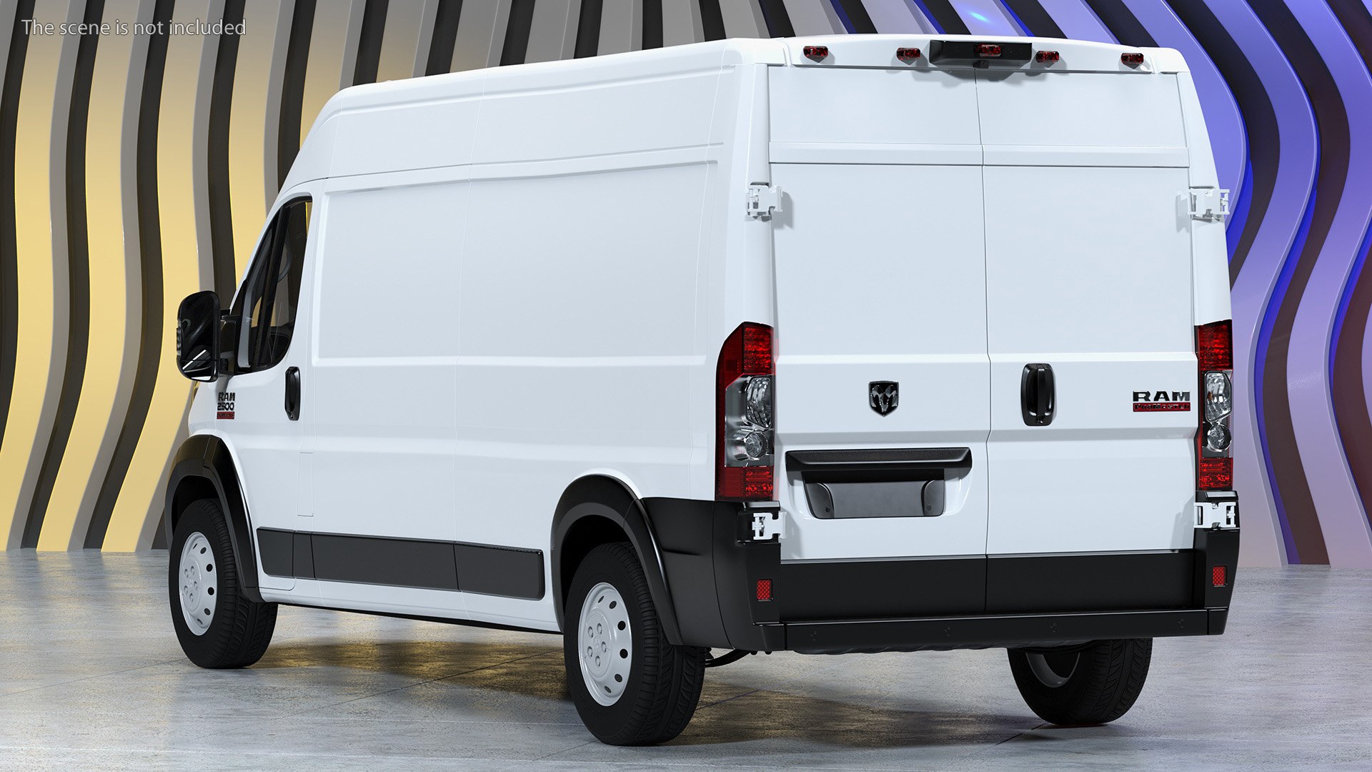 2022 RAM Promaster 159 Simple Interior 3D Model - TurboSquid 2065268