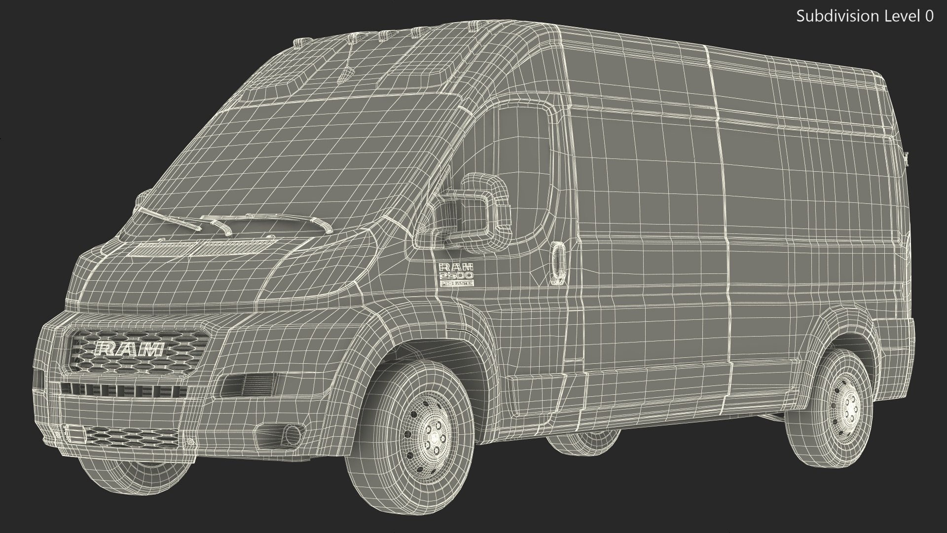 2022 RAM Promaster 159 Simple Interior 3D model - TurboSquid 2065268