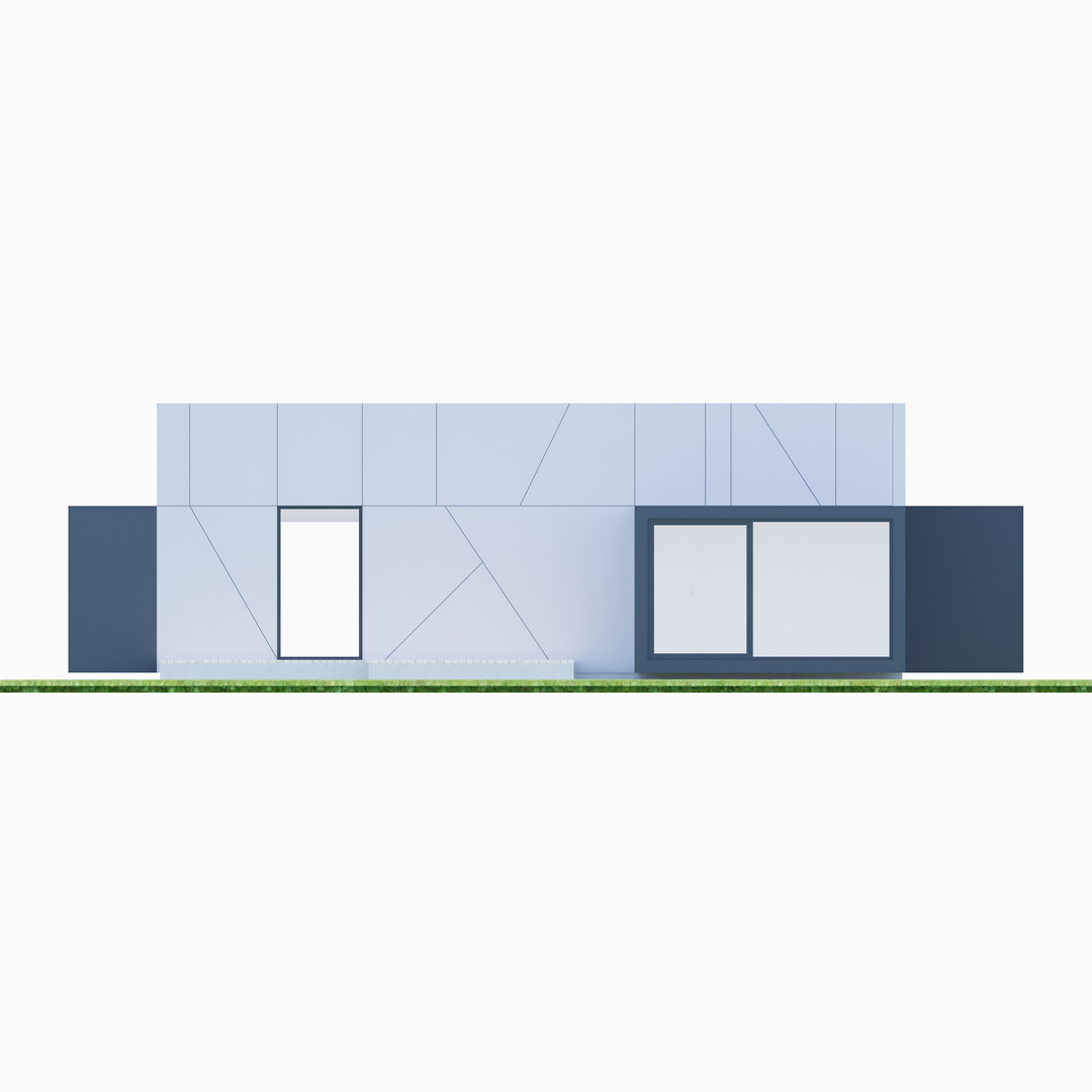 House 10 - Created with fully parametric Revit Families 3D model ...