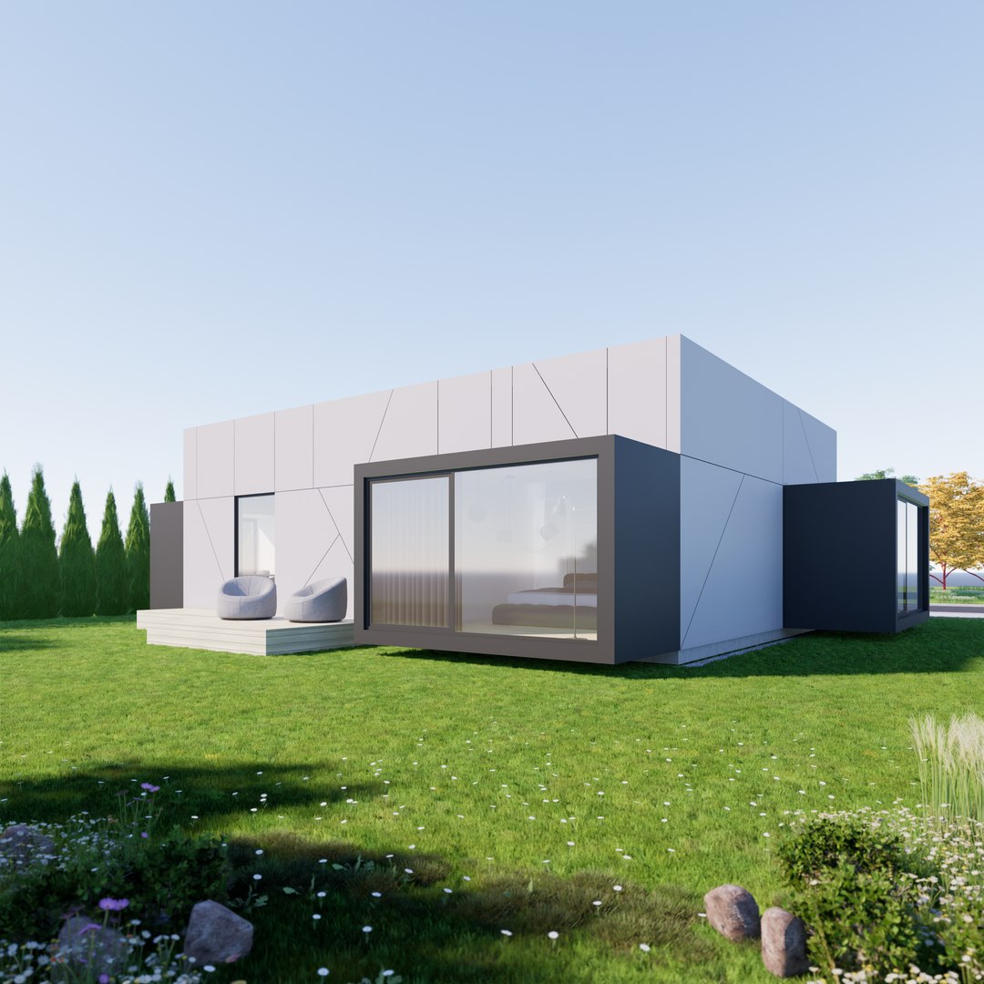 House 10 - Created With Fully Parametric Revit Families 3D Model ...