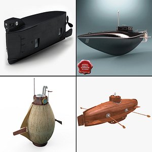 max old submarine turtle