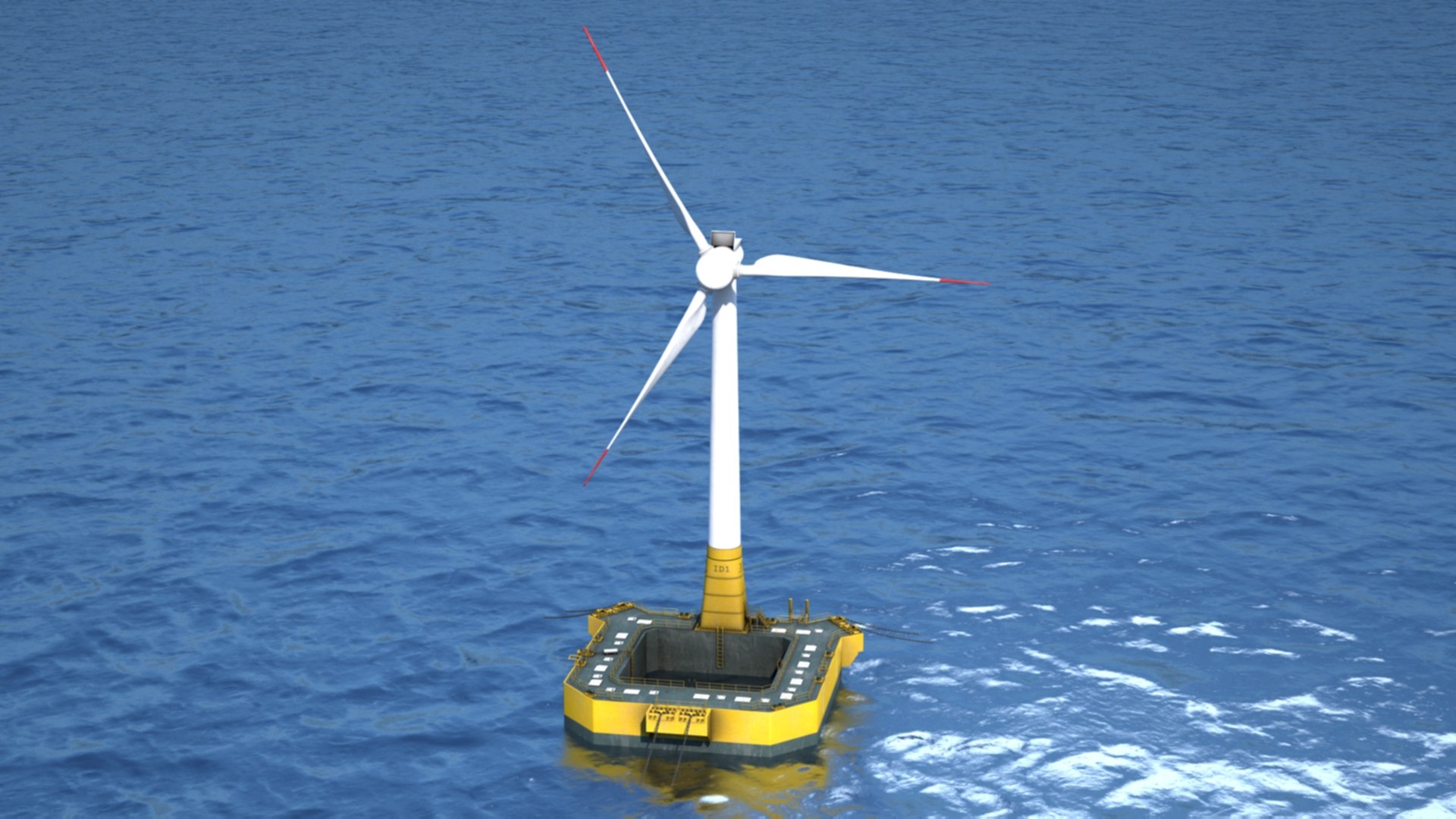 3D SEM REV Wind Turbine Model - TurboSquid 2152816