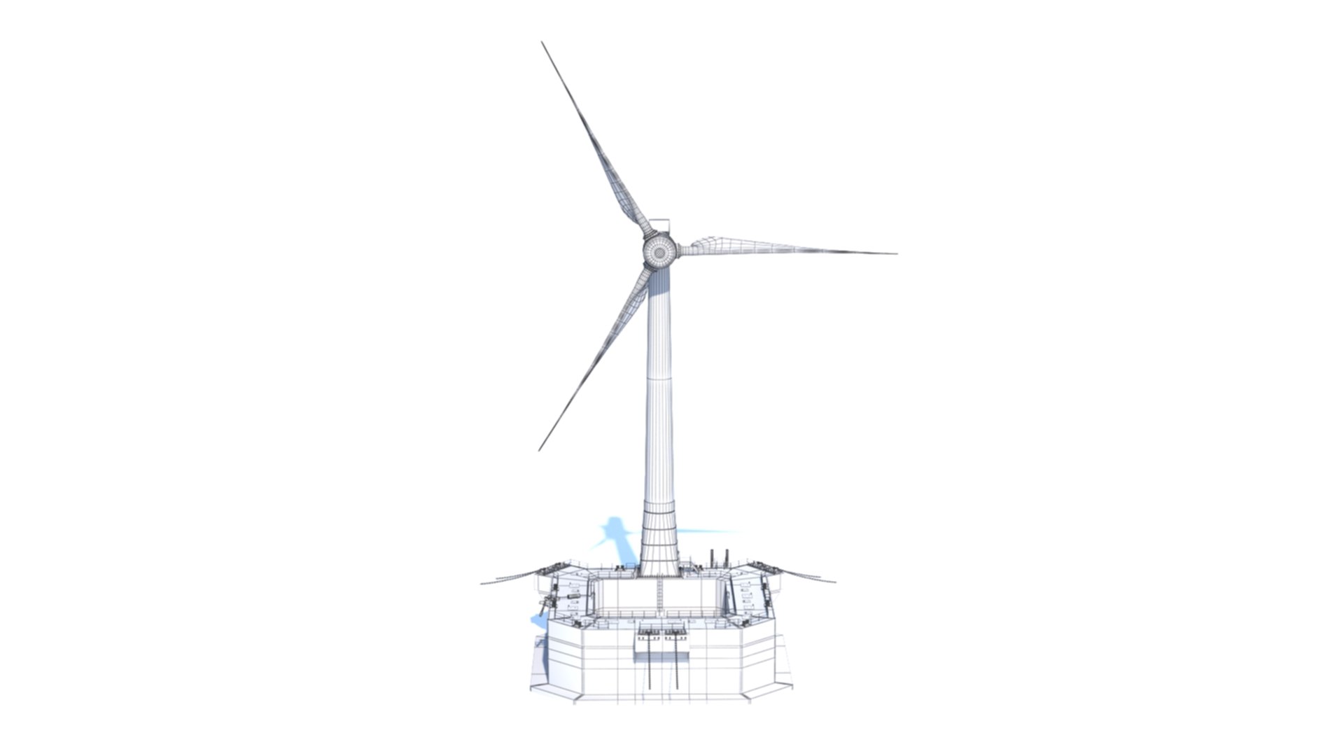 3D SEM REV Wind Turbine Model - TurboSquid 2152816