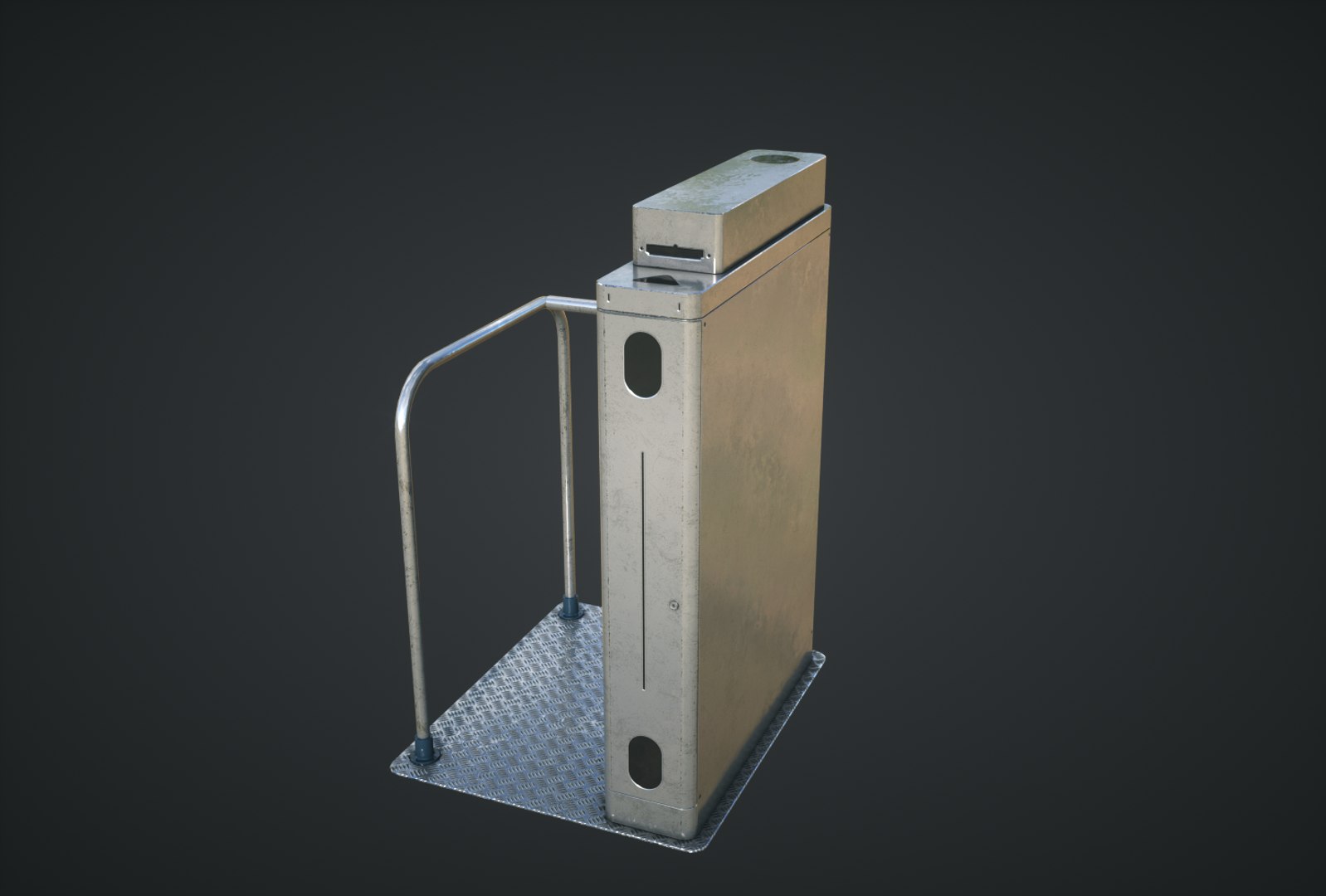 3D Inteligent Security Gate Model - TurboSquid 1431380