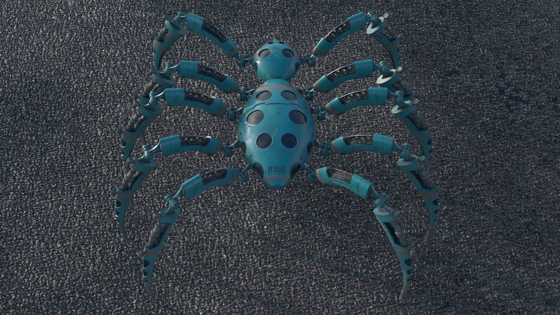 3D Spider Bot - TurboSquid 1445897