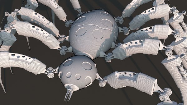 3D spider bot - TurboSquid 1445897