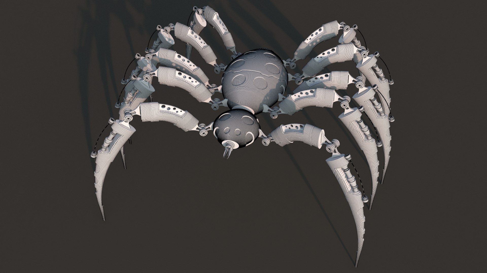 3D Spider Bot - TurboSquid 1445897