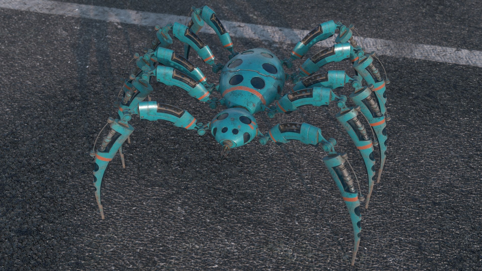 3D Spider Bot - TurboSquid 1445897