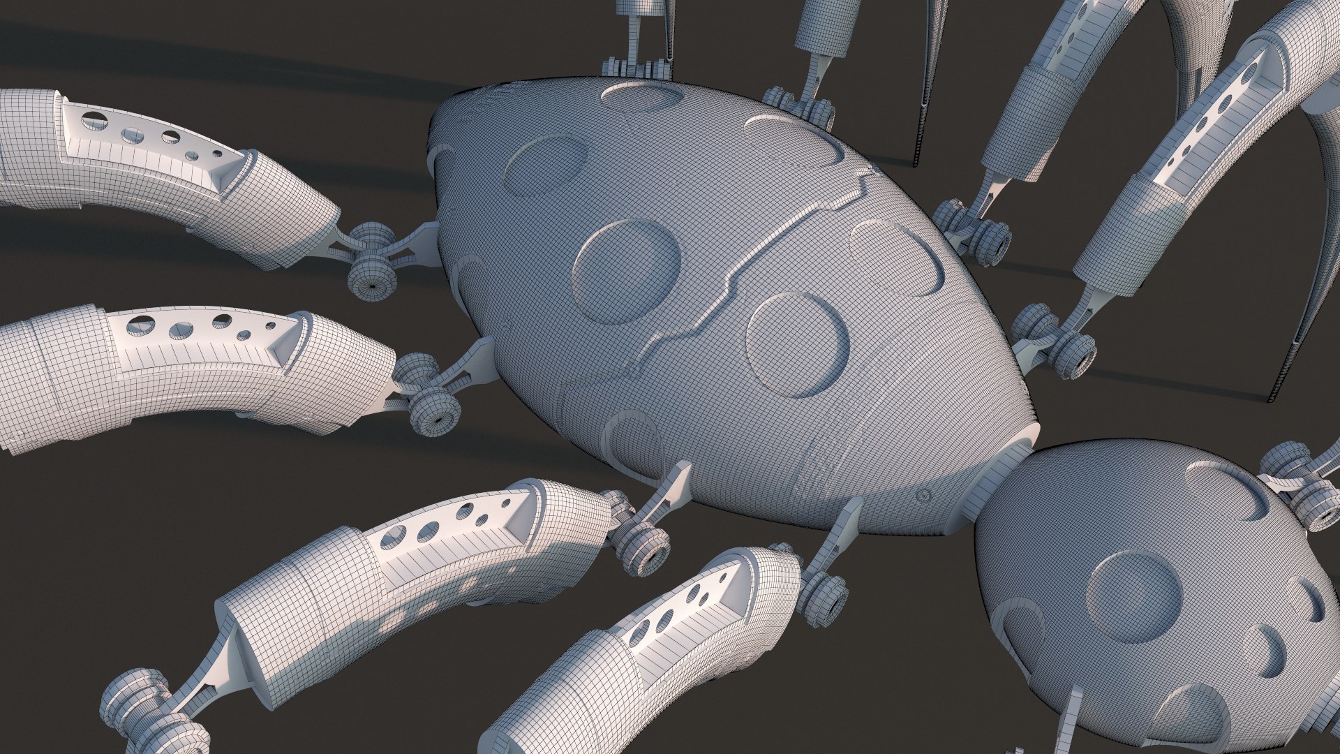 3D Spider Bot - TurboSquid 1445897