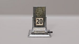 Calendar 3D Models for Download | TurboSquid