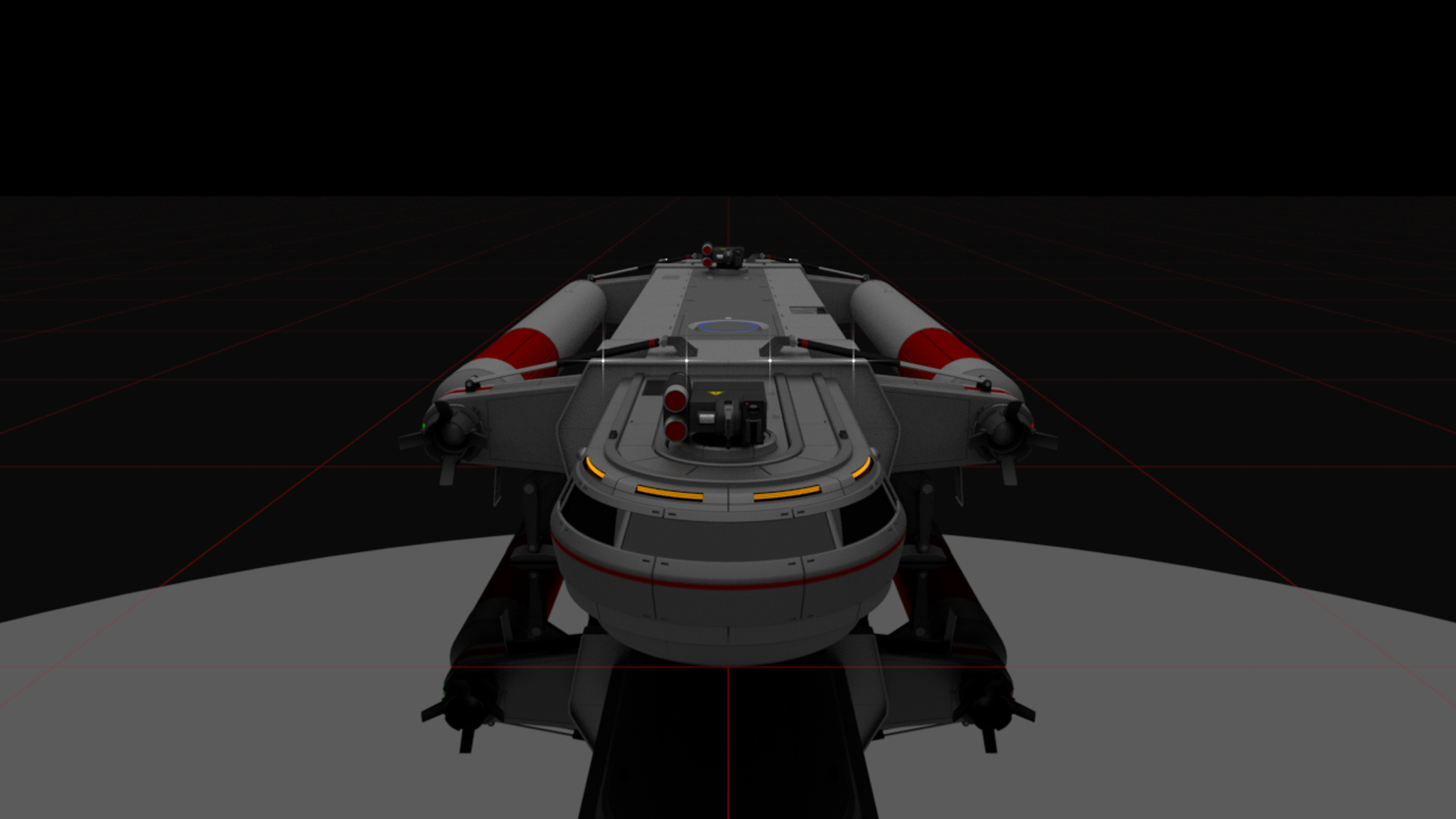 3d Sci-fi Shuttle