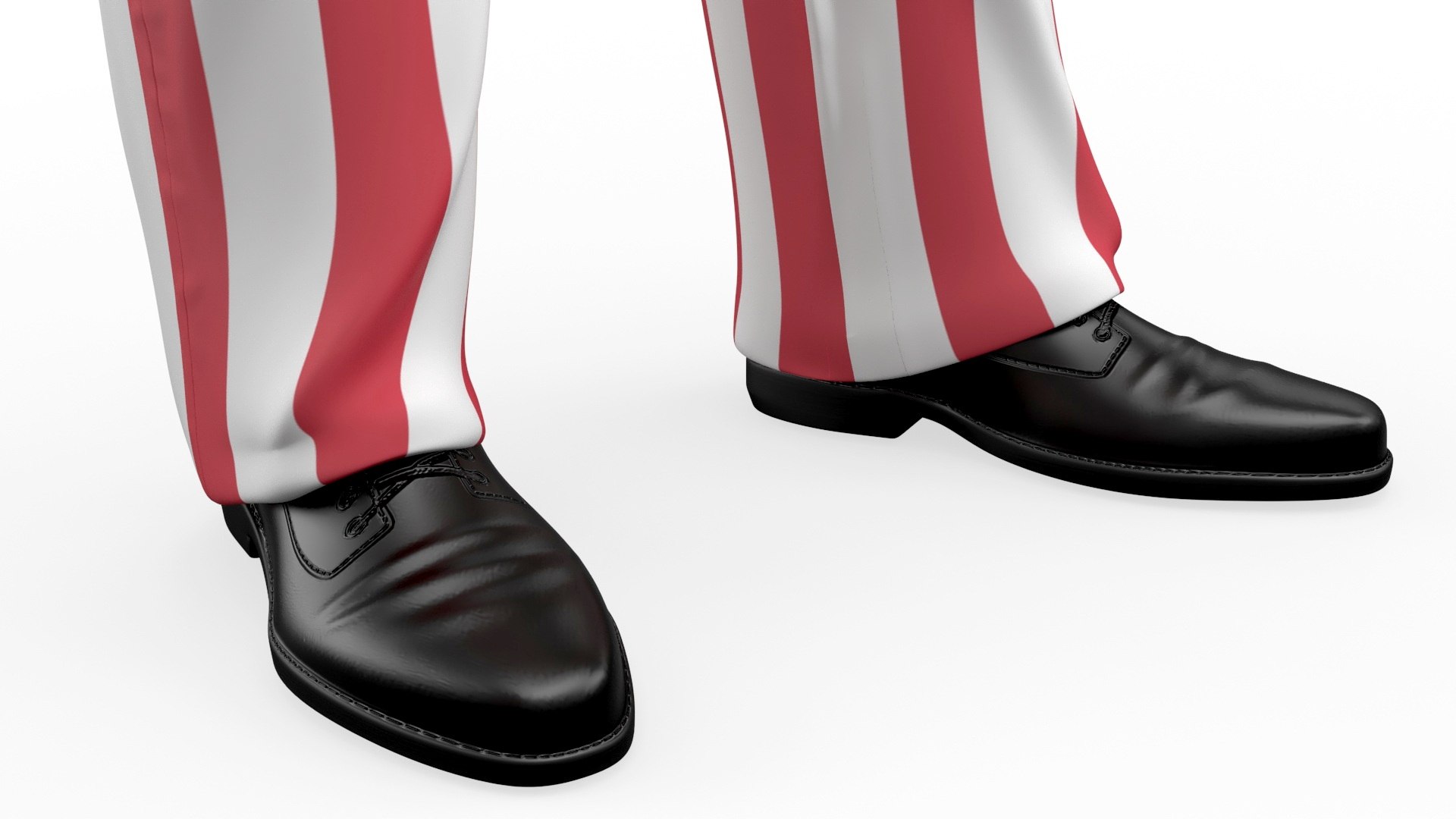 3D Uncle Sam Raised Hand Pose Model - TurboSquid 2413207