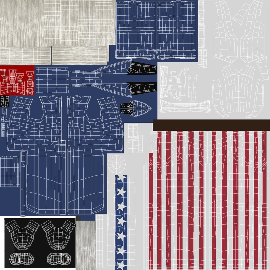 3D Uncle Sam Raised Hand Pose Model - TurboSquid 2413207