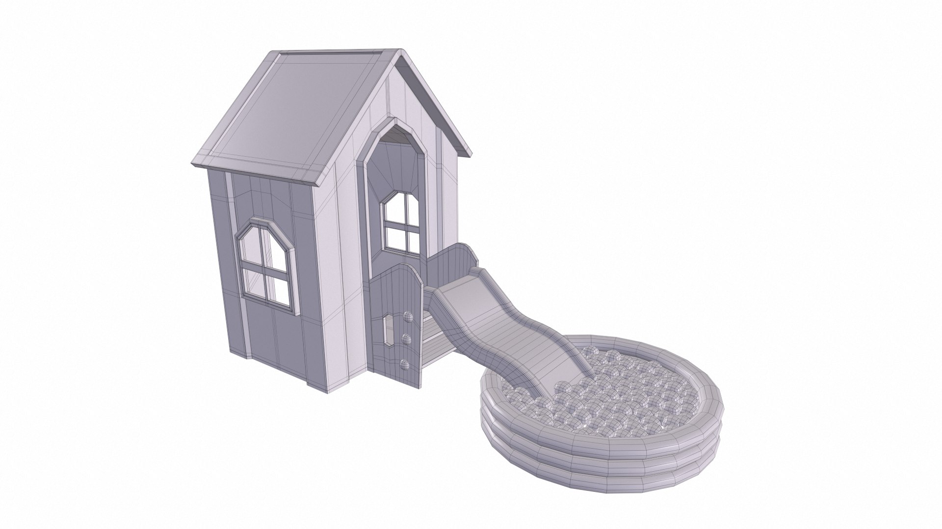 Ball Pit 3D Model - TurboSquid 1836218