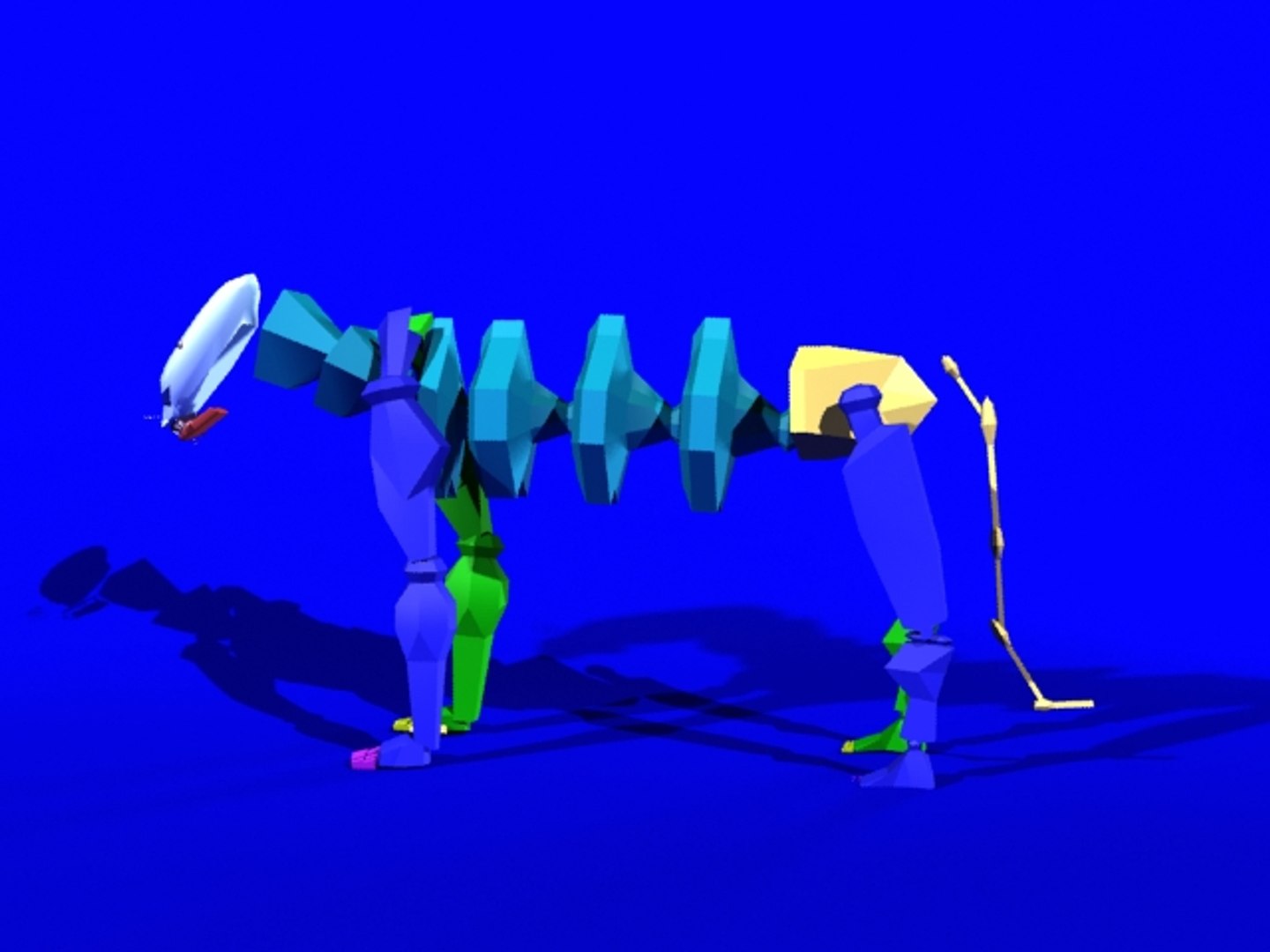 3d Lioness Animation