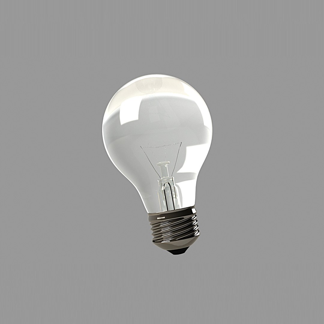 3ds Max Incandescent Light Bulb