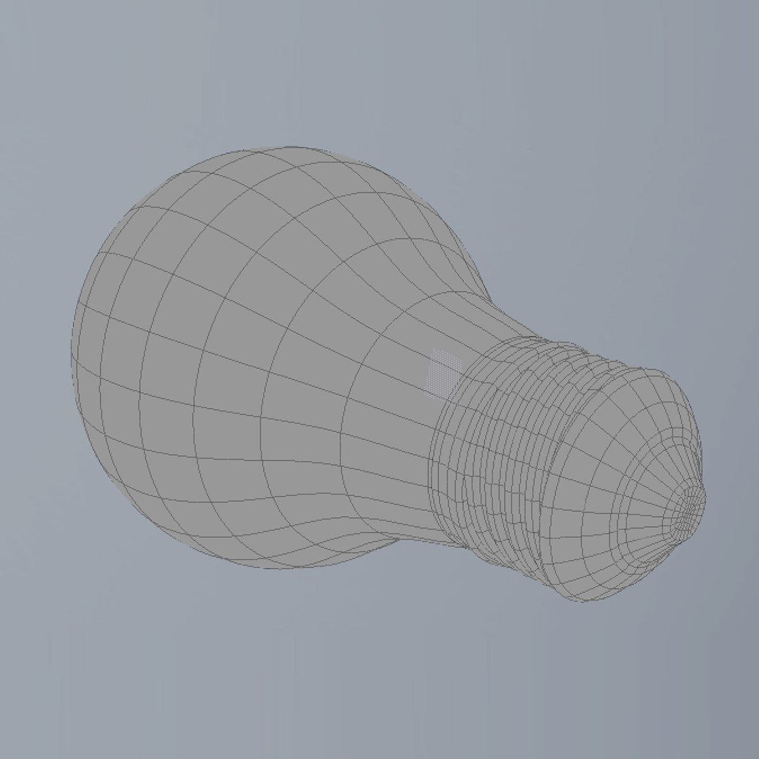3ds Max Incandescent Light Bulb