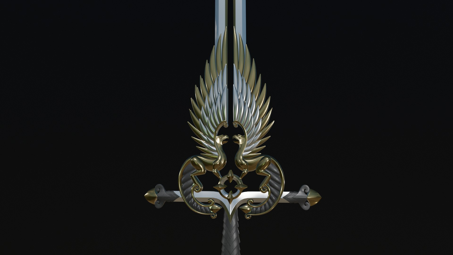 3D Griffin Sword - TurboSquid 2382374