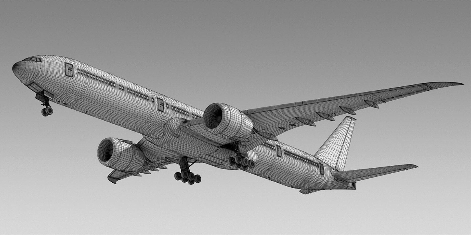 Boeing 777x family aircrafts 3D model - TurboSquid 1509146