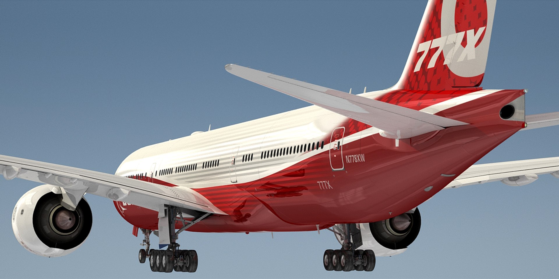 Boeing 777x Family Aircrafts 3D Model - TurboSquid 1509146