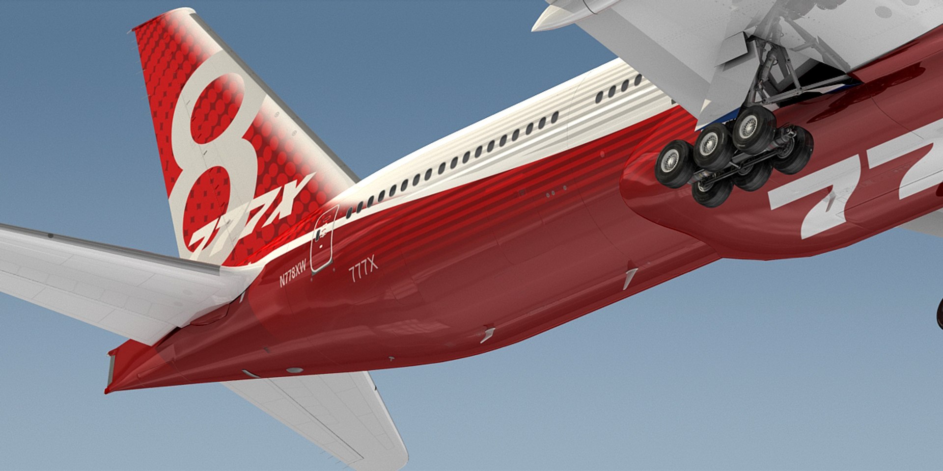 Boeing 777x Family Aircrafts 3D Model - TurboSquid 1509146