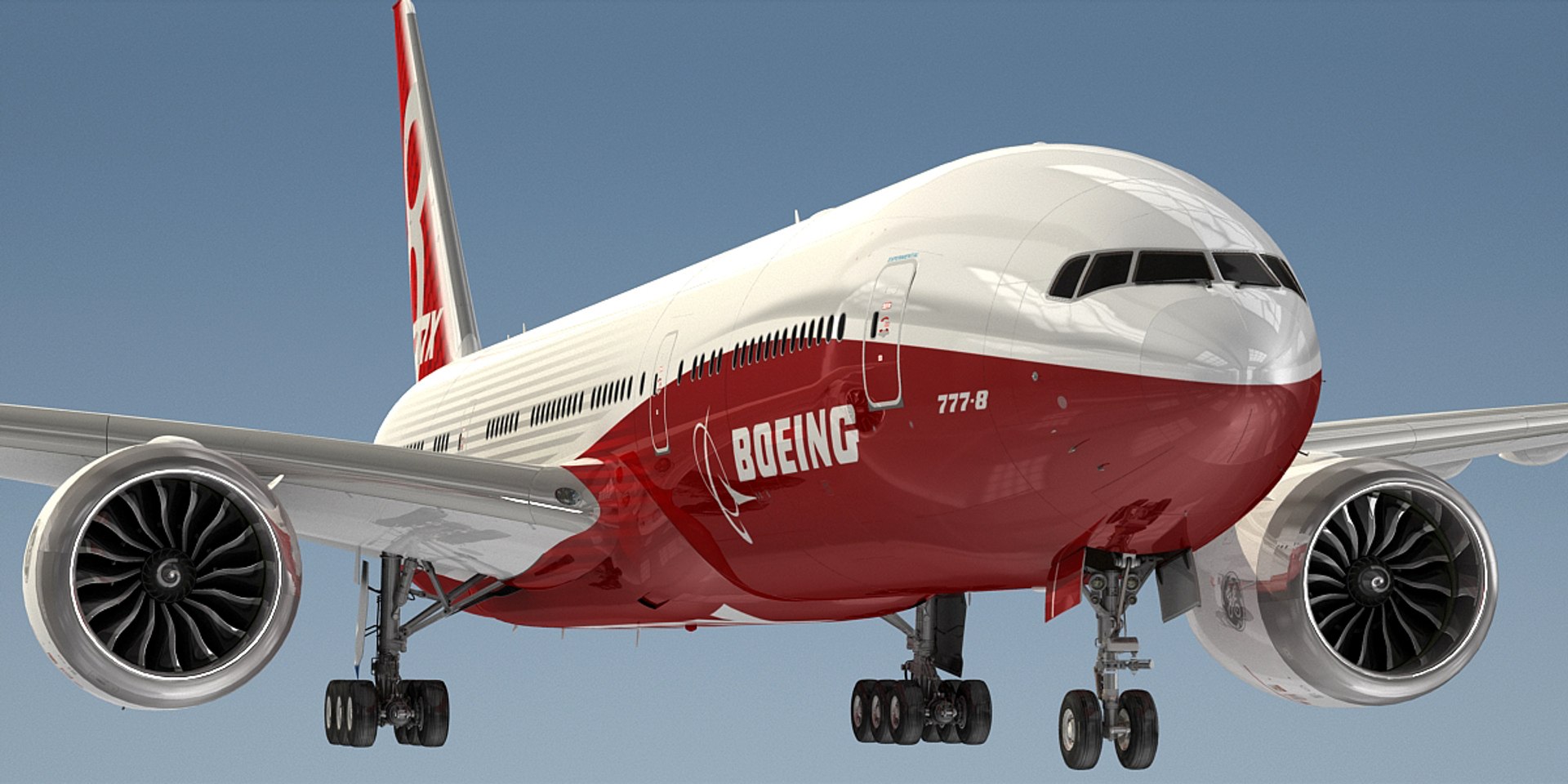 Boeing 777x Family Aircrafts 3D Model - TurboSquid 1509146