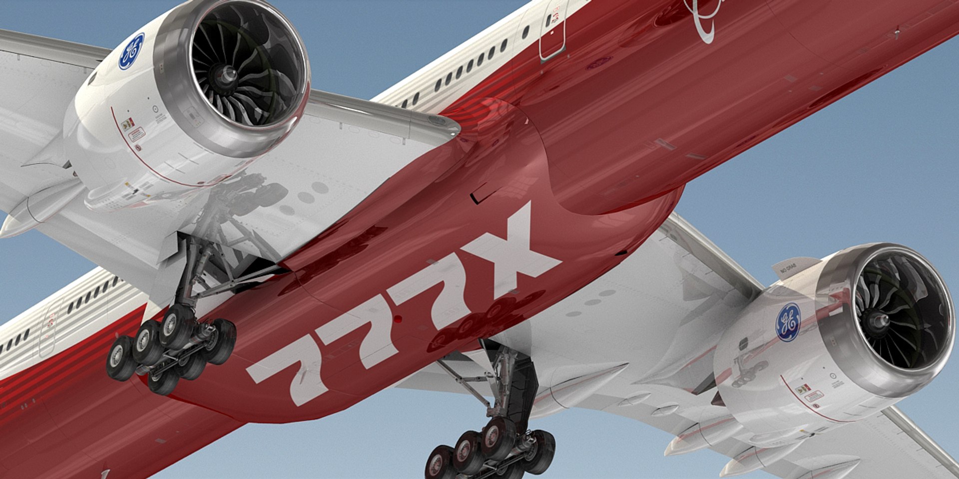 Boeing 777x Family Aircrafts 3D Model - TurboSquid 1509146