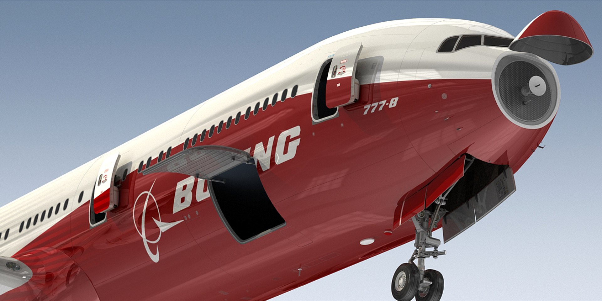 Boeing 777x Family Aircrafts 3D Model - TurboSquid 1509146