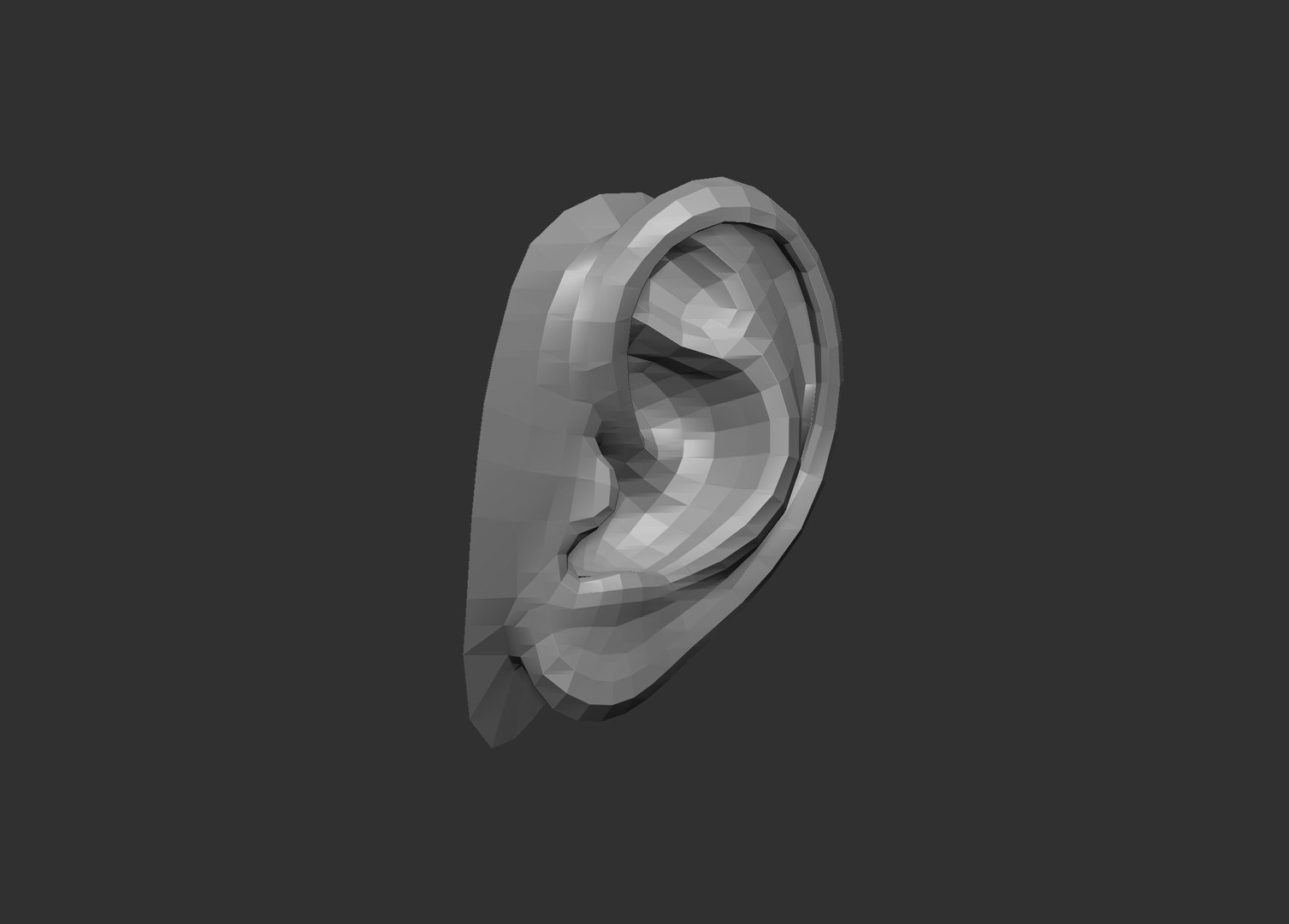 Ear 3D Model - TurboSquid 2226839