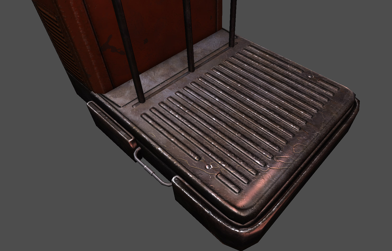 weight machine 3d model