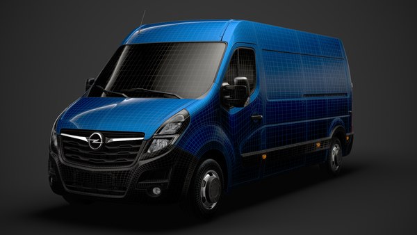 3D opel movano l3h2 van model - TurboSquid 1499465