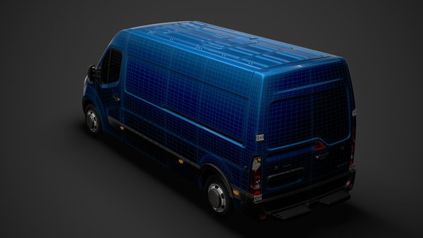 3D opel movano l3h2 van model - TurboSquid 1499465