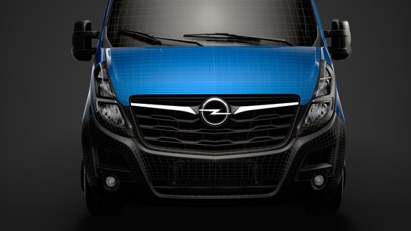 3D opel movano l3h2 van model - TurboSquid 1499465