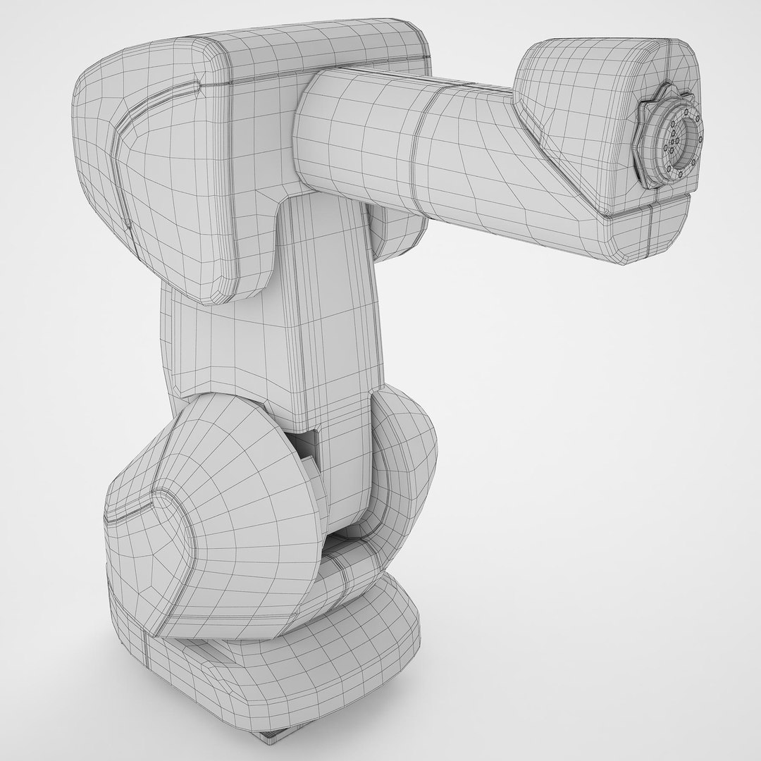 Industrial Robot Generic 09 3D Model - TurboSquid 1919919