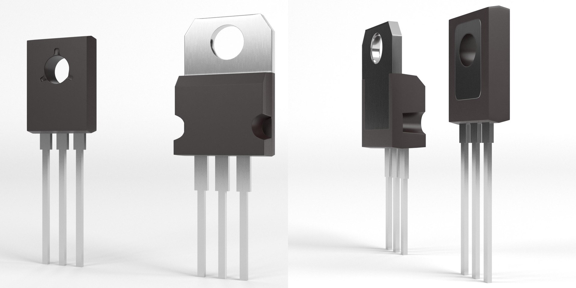 3D TO Transistors Model - TurboSquid 1925037