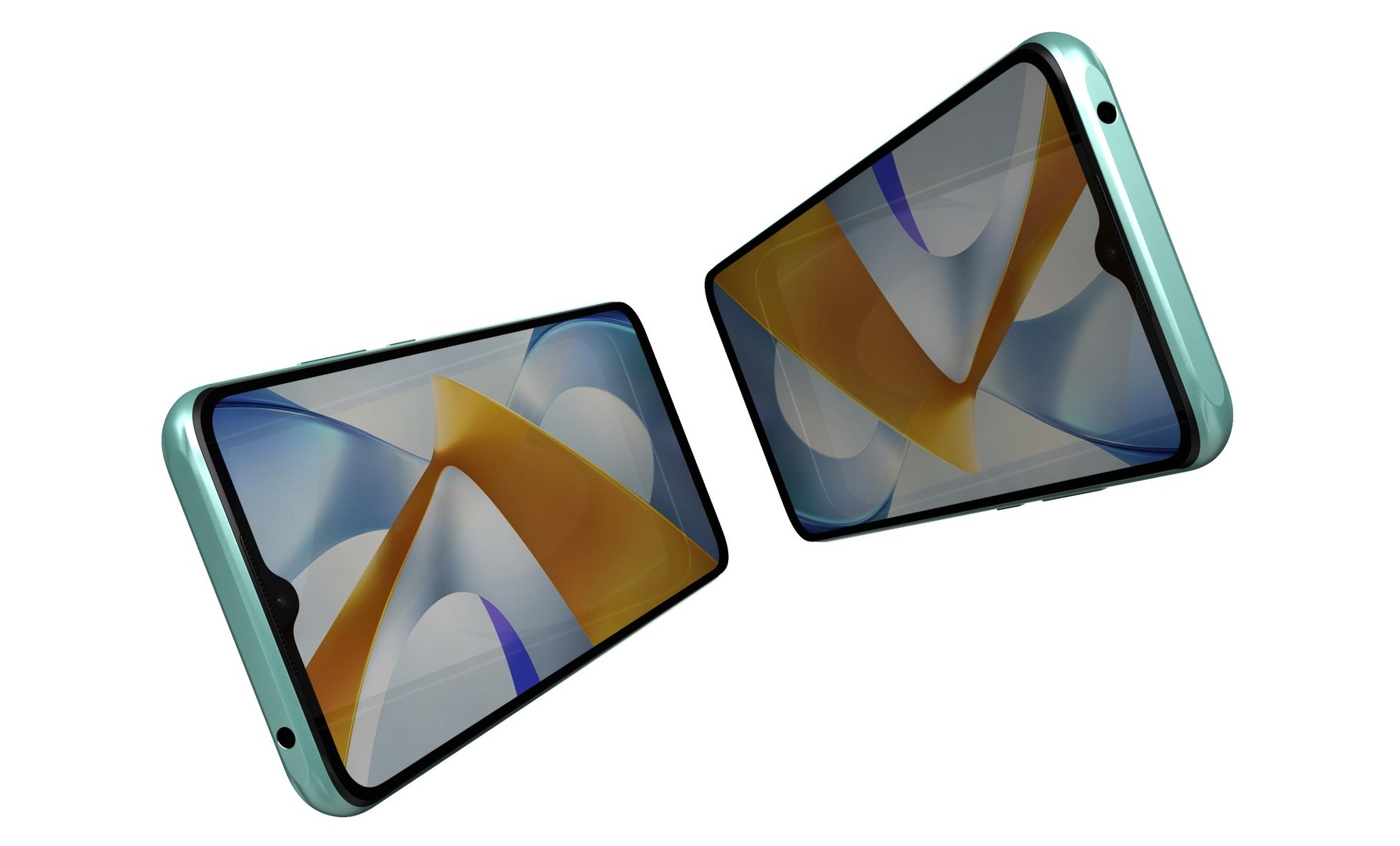 3D Xiaomi Poco C40 Green - TurboSquid 1980636